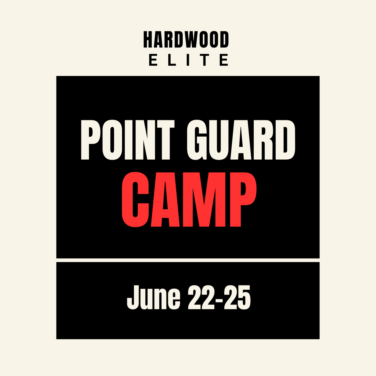 Point Guard Camp – Hardwood Basketball